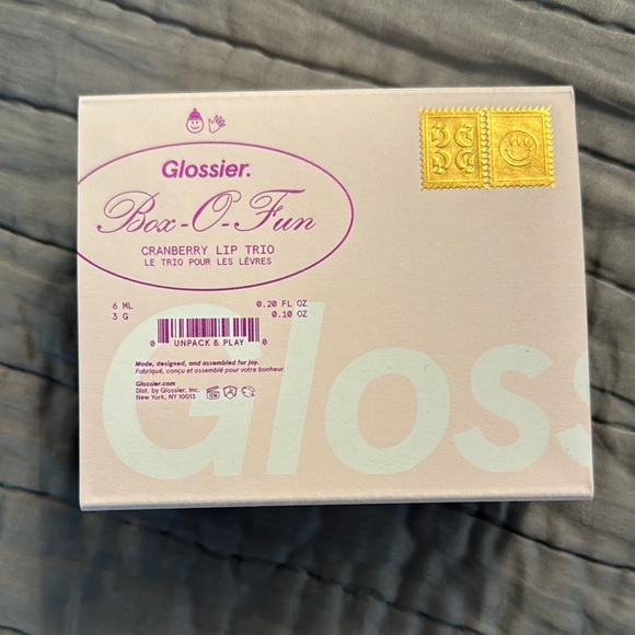 Glossier | Makeup | Glossier New Boxofun Cranberry Lip Trio | Poshmark